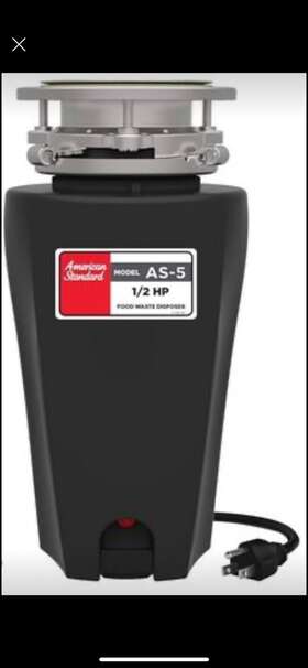 AMERICAN STANDARD 15-CA-ASE-50 Elite Waste Disposer